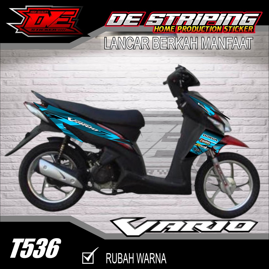 Jual Striping Stiker Motor Vario 110 Semifull Keren Motif Balab T536 ...