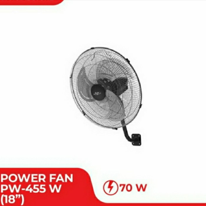 Jual Power Fan Maspion Wallfan PW 455 18inch Tornado Fan | Shopee Indonesia