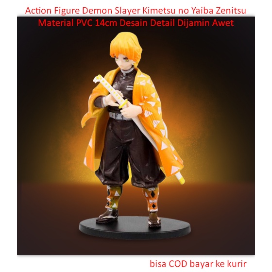 Jual Action Figure Demon Slayer Kimetsu no Yaiba Zenitsu Material PVC ...