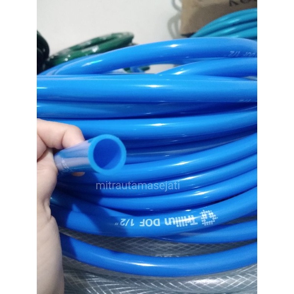 Jual Selang Air Dop 1/2 5/8 Inch Selang Elastis Tebal 2mm Selang Taman Per Meter-TRILLIUN ...