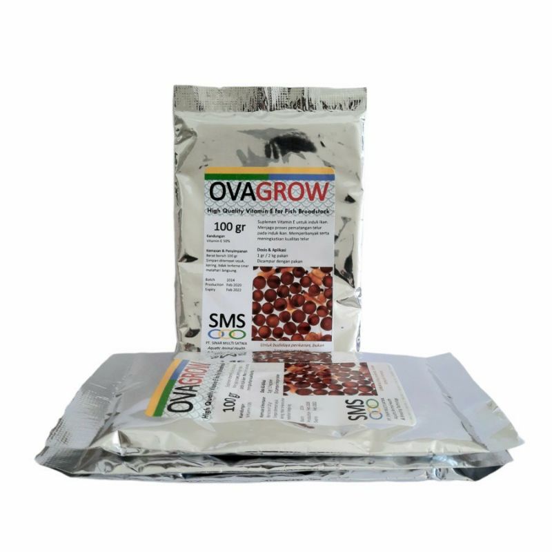 Jual Ovagrow vitamin E untuk indukan ikan penyubur telur telor ova grow ...