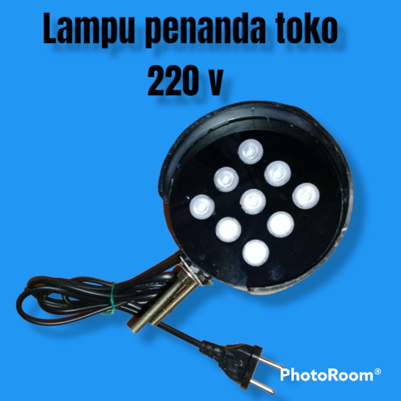 Jual lampu kedip penanda toko 2 sisi bolak balik 220v 220 volt led ...