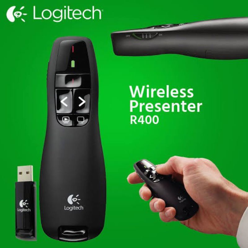 Jual laser presentasi logitech r400 original | Shopee Indonesia