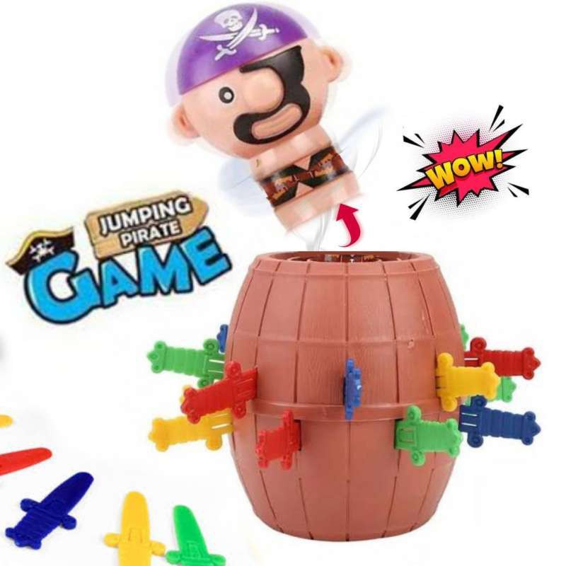 Jual Jumping Pirate Game - Mainan Family Game | Running Man Jumping ...