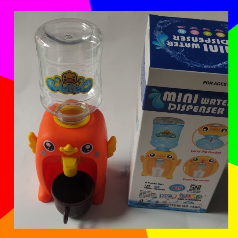 Jual Dispenser Air Galon Mini Portable Karakter Bebek Anak Lucu Mini ...