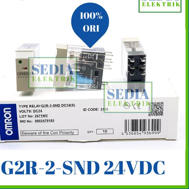 Jual Omron Relay G2R-2-SND G2R 2 SND G2R2SND 24VDC 24V | Shopee Indonesia