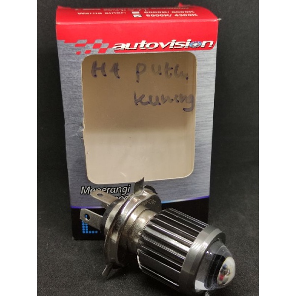 Jual Mini BI-LED Headlight HS1 12V 2WARNA (White-Yellow) Autovision ...