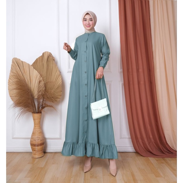 Jual Gamis Abaya Katun Toyobo Madina FALIHA | Gamis Madina Toyobo ...