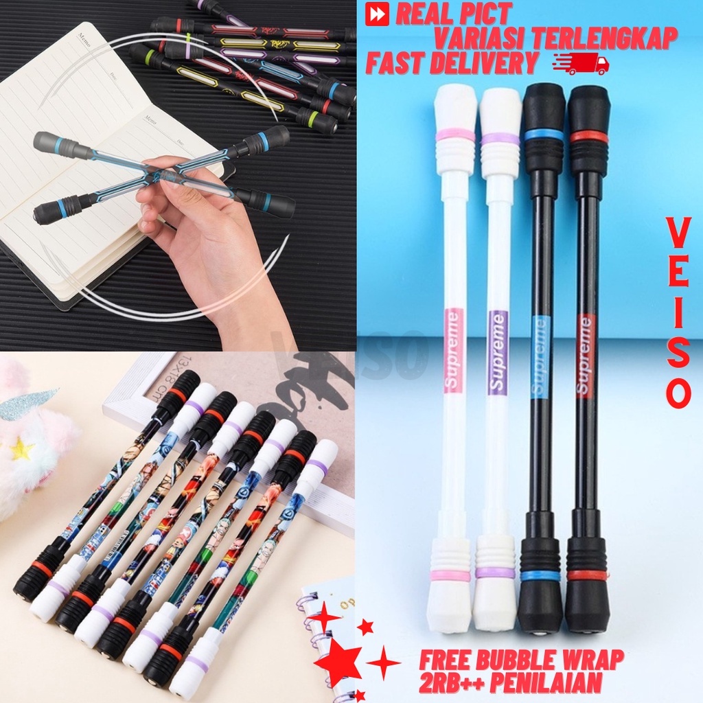 Jual Pen Spinning | Pulpen Putar Anti Stress | Pen Creative | Shopee ...