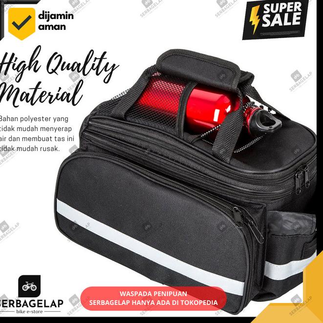 Jual Tas Pannier Rack Bag / Boncengan Belakang Sepeda 8L | Shopee Indonesia