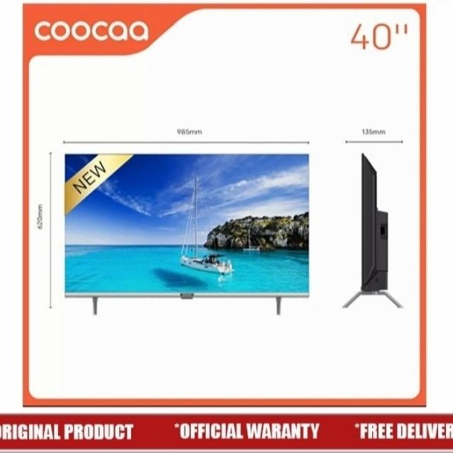 Jual T0P LED COOCAA 40 INCH 40S3U SMART LED TV DIGITAL BEZEL LESS SMART ...