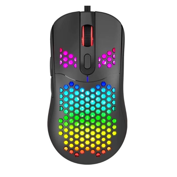Jual MARVO G925 Honeycomb Gaming Mouse - PMW 3327 RGB ( Paracord ...