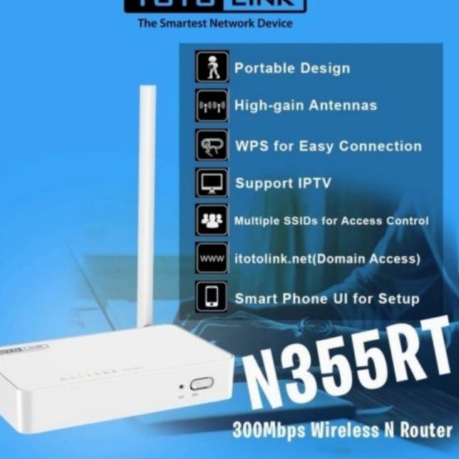 Jual Totolink N355RT Wireless N Router 300mbps | Shopee Indonesia