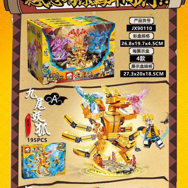 Jual mainan anime japan JX90110 model jurus kyubi | Shopee Indonesia