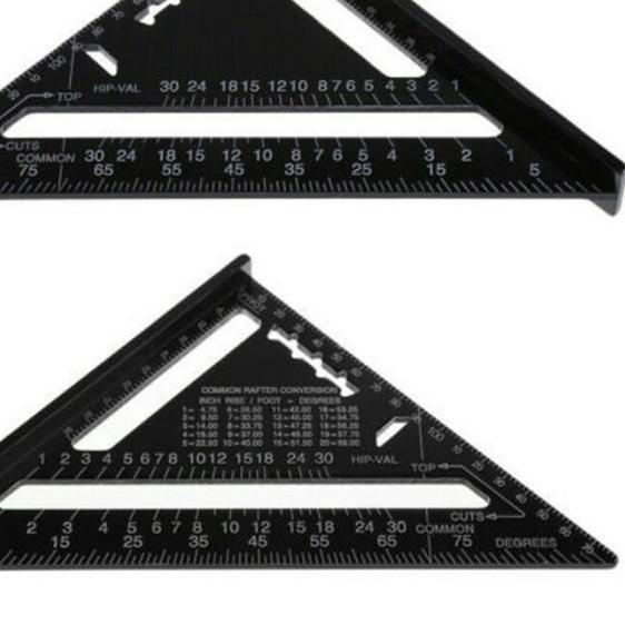 Jual Speed Square 7 inch Penggaris Segitiga Siku Sudut Woodworking ...