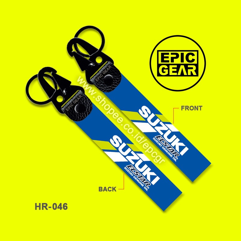 Jual HIGH QUALITY GANTUNGAN KUNCI SUZUKI ECSTAR RACING TEAM PREMIUM ...