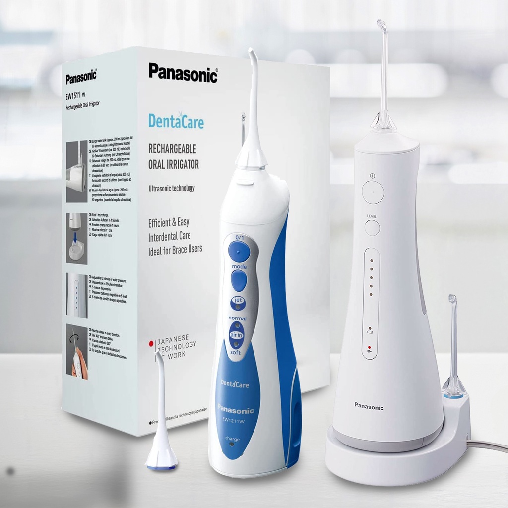 Jual Panasonic Advance Water Flosser, Oral Irrigator, Cordless ...