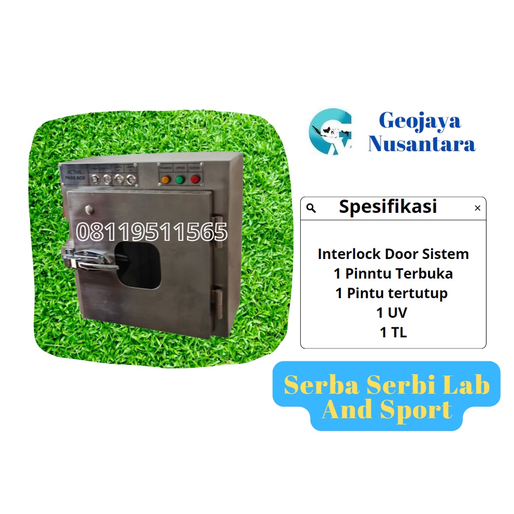 Jual Pass Box Stainless Steel 304 Interlock Door Sistem | Shopee Indonesia