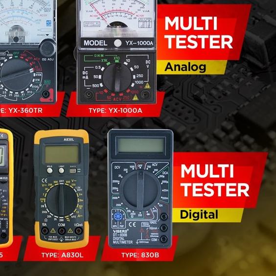 Jual Multitester / Avometer/ Multimeter Digital Visero A-830L A830L A ...