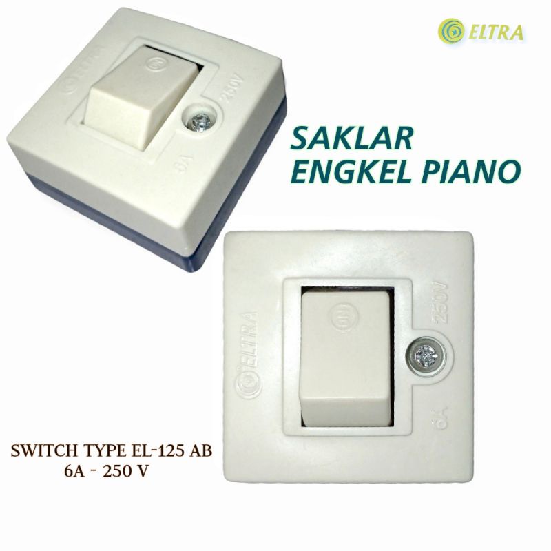 Jual Saklar Tempel Tunggal ELTRA - Sakelar Engkel Mini - Switch Lampu ...