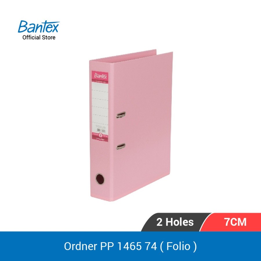 Jual ordner bantex murah/ ordner ukuran folio 7cm/ ordner warna pastel ...
