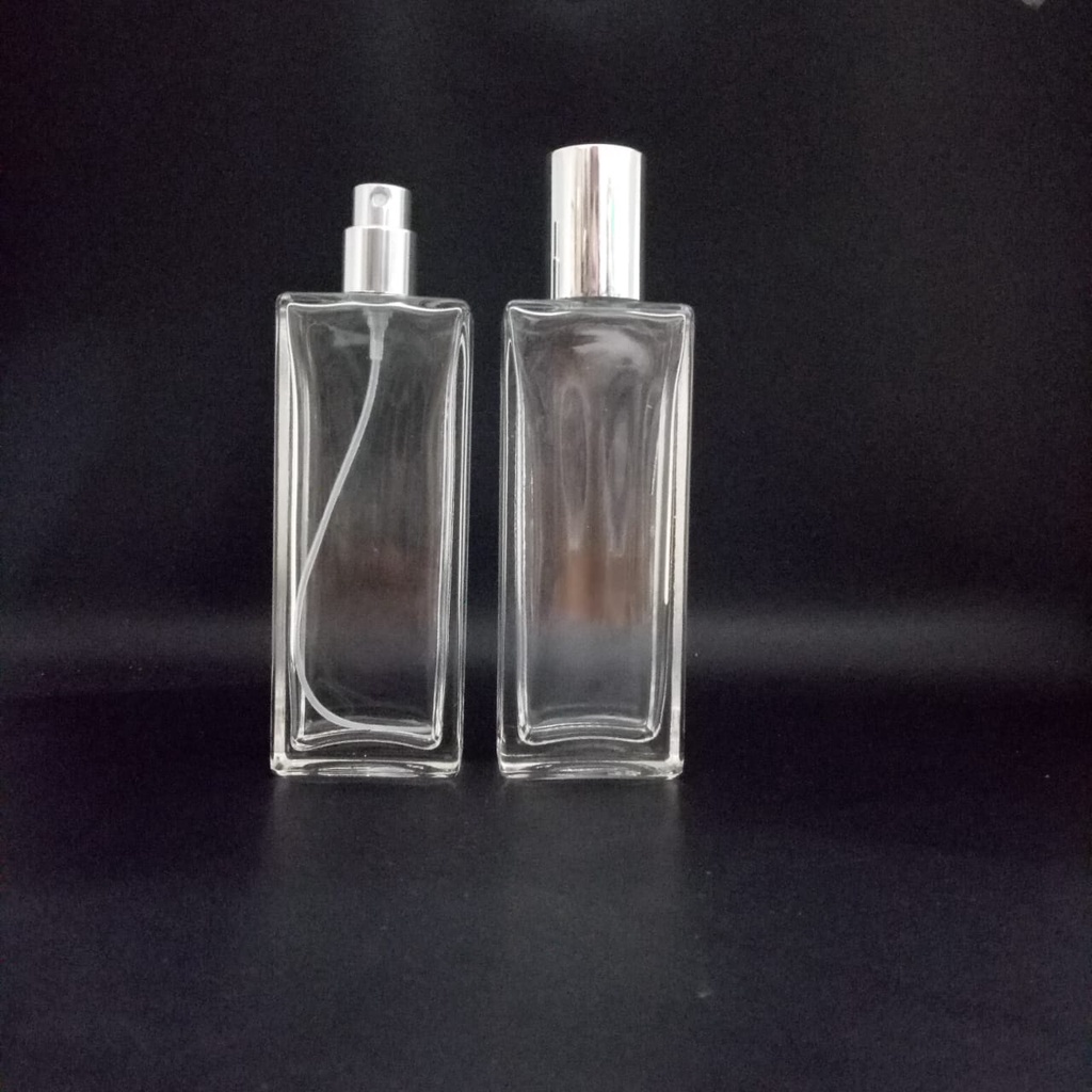 Jual Botol Parfum V231 60ml semi press silver 33 mm | Shopee Indonesia