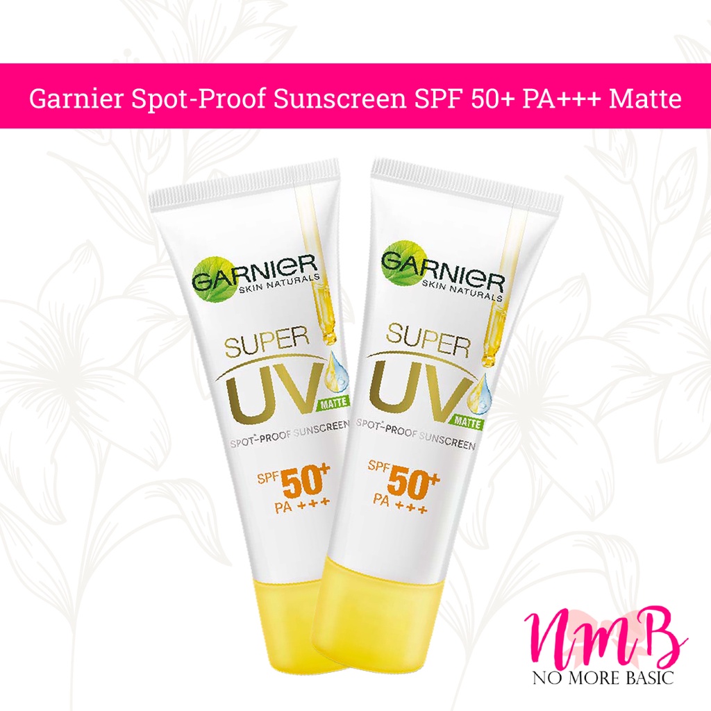 Jual Garnier Spot-Proof Sunscreen SPF 50+ PA+++ Matte | Shopee Indonesia