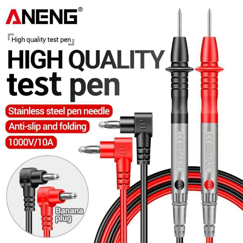Jual ANENG Kabel Multimeter Test Pen Test Lead Wire Retardant 10A 1000V ...