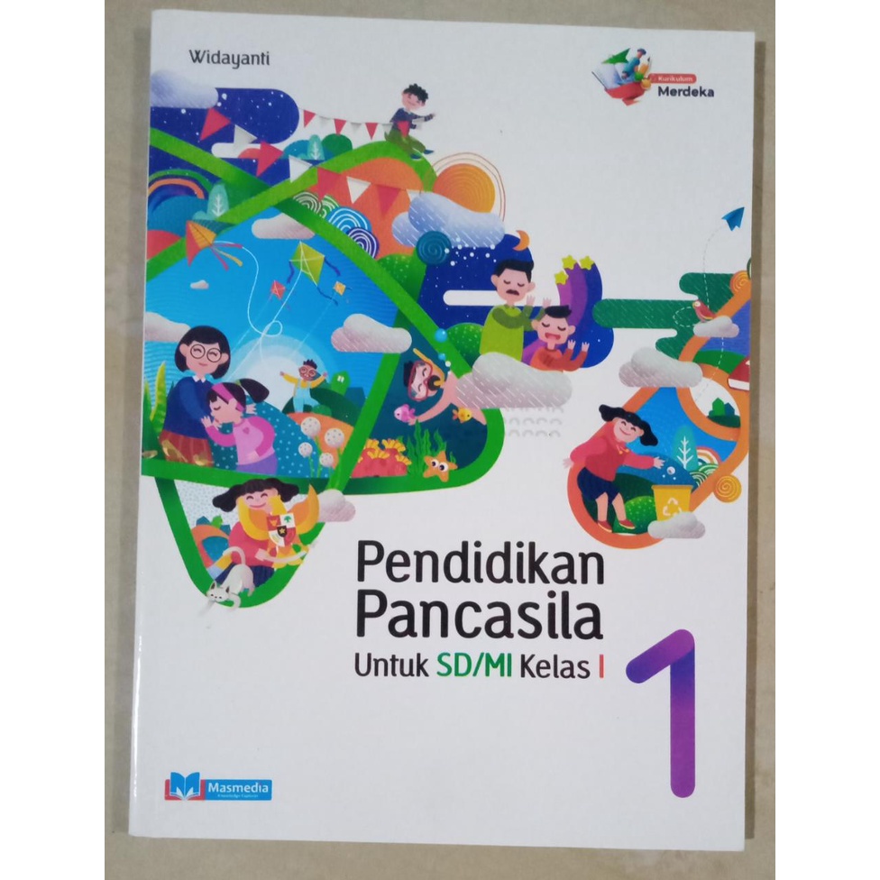 Jual Buku Pendidikan Pancasila Kelas 1 SD Masmedia Kurikulum Merdeka | Shopee Indonesia