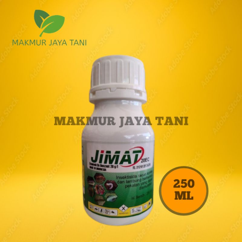 Jual INSEKTISIDA JIMAT 20EC EMAMEKTIN BENZOAT 250 Ml ORIGINAL | Shopee ...