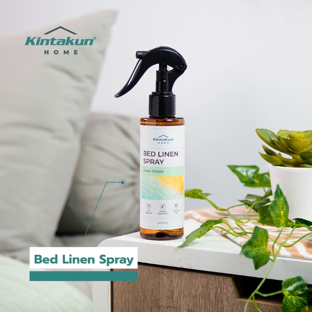 Jual Kintakun Home Bed Linen Spray Anti Bakteri & Virus Aromaterapi ...