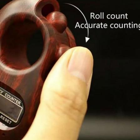 Jual Terbaru Tasbih Digital Kayu Wooden Scroll Counter 5 Digit Display ...