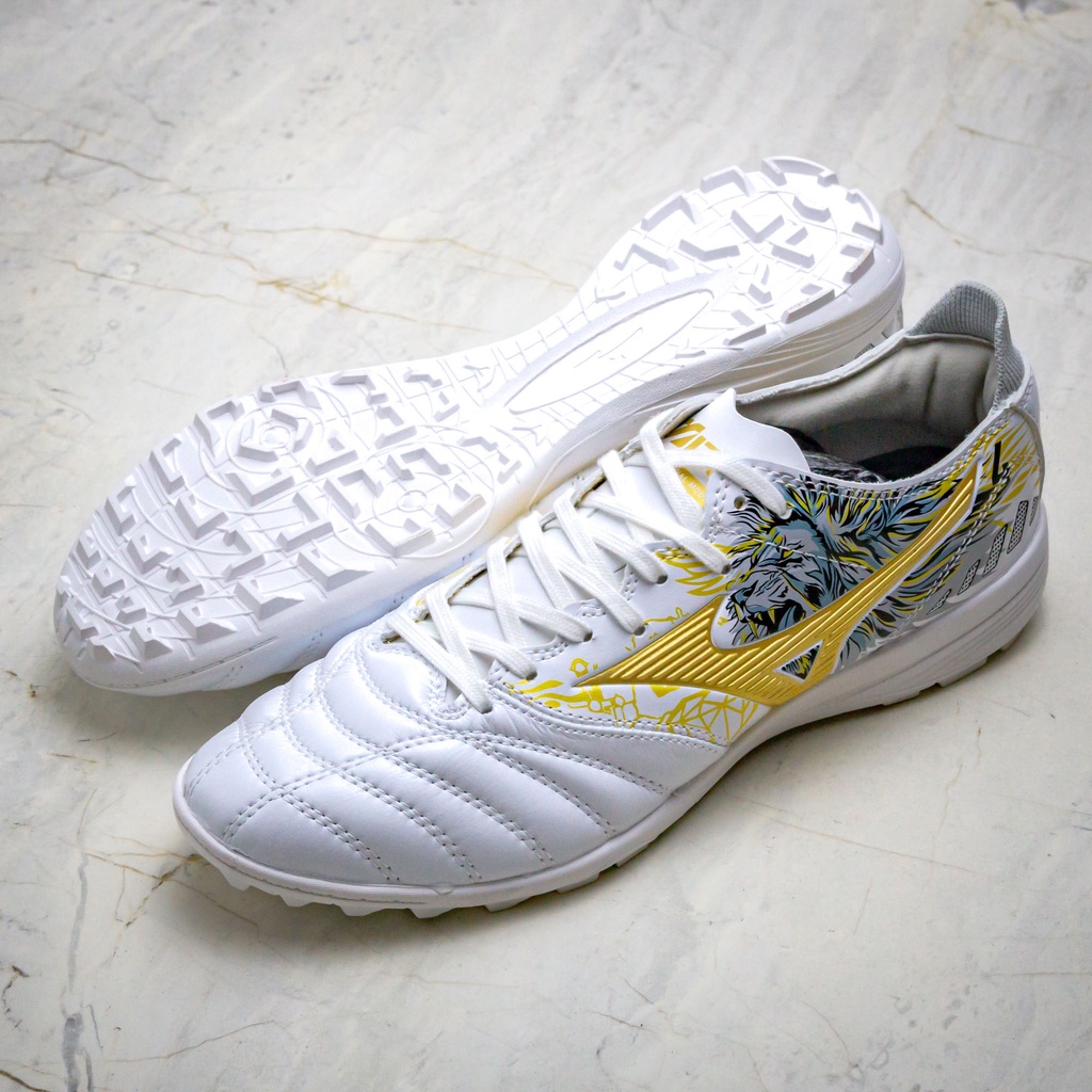 Jual Sepatu Futsal Mizuno Morelia Sala TF White Ramos | Shopee Indonesia