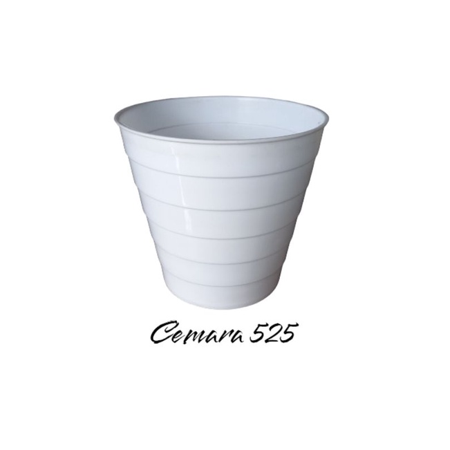 Jual Pot Bunga Cemara 525 Warna Putih | Shopee Indonesia