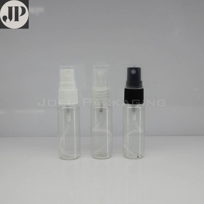 Jual BOTOL BR 20ML/23 ML CLEAR SPRAY PUTIH HITAM CLEAR BENING BENING 20 ...