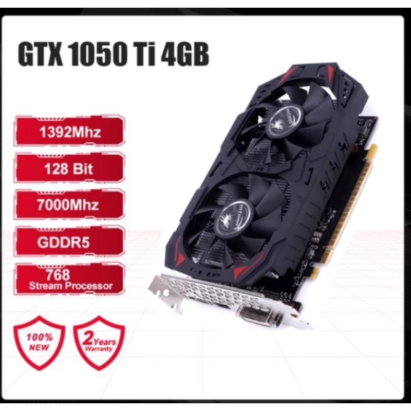 Jual VGA 4GB DDR5 Colorful GTX 1050TI Murah | Shopee Indonesia