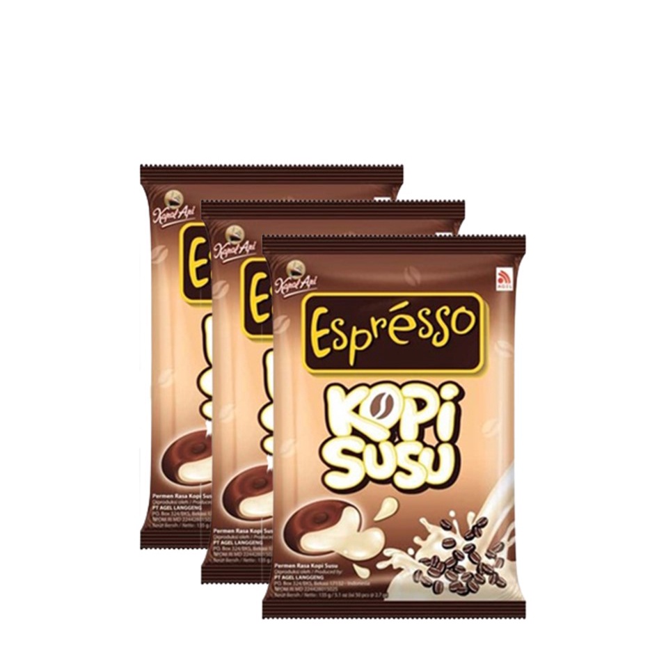 Jual Espresso Permen Kopi Susu 3 x 50 pcs | Shopee Indonesia