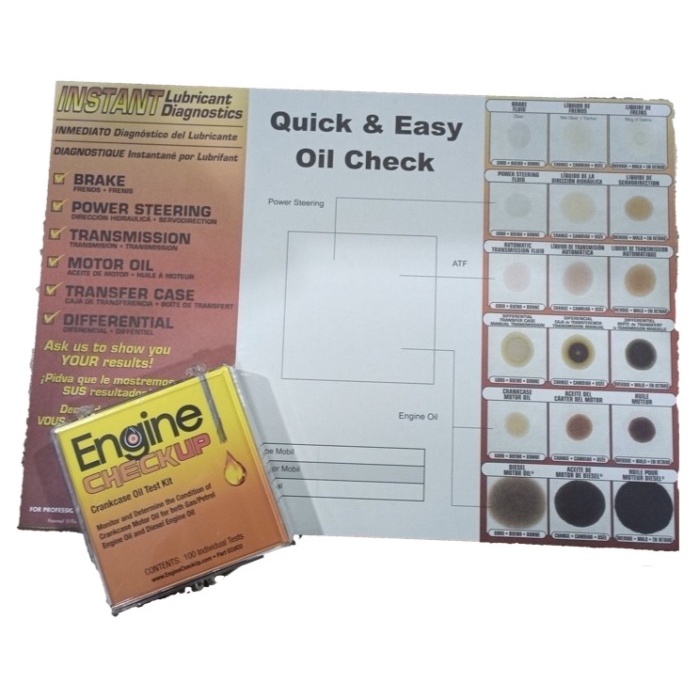 Jual Engine Checkup Mobil Lubricant Oil Sludge Marketing Test Kit ...