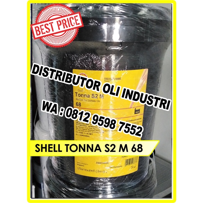 Jual Tempat Oli Shell Tonna S2 M 68 ( Orignal Oil Slideway - 20 Liter ...