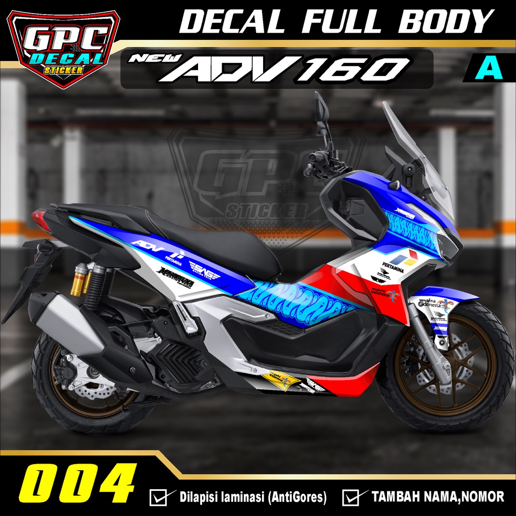 Jual Decal Sticker Variasi Fullbody Honda Adv 160-Dekal Stiker Adv ...