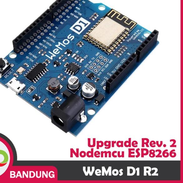 Jual WEMOS D1 R2 WIFI ESP8266 UNO BASED BOARD DEVLOPMENT NODEMCU 4MB ...