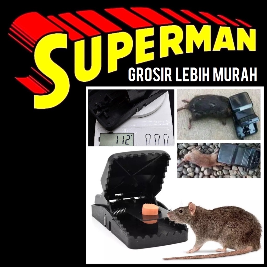 Jual H13 PENJEPIT TIKUS perangkap tikus jebakan jepitan otomatis ...