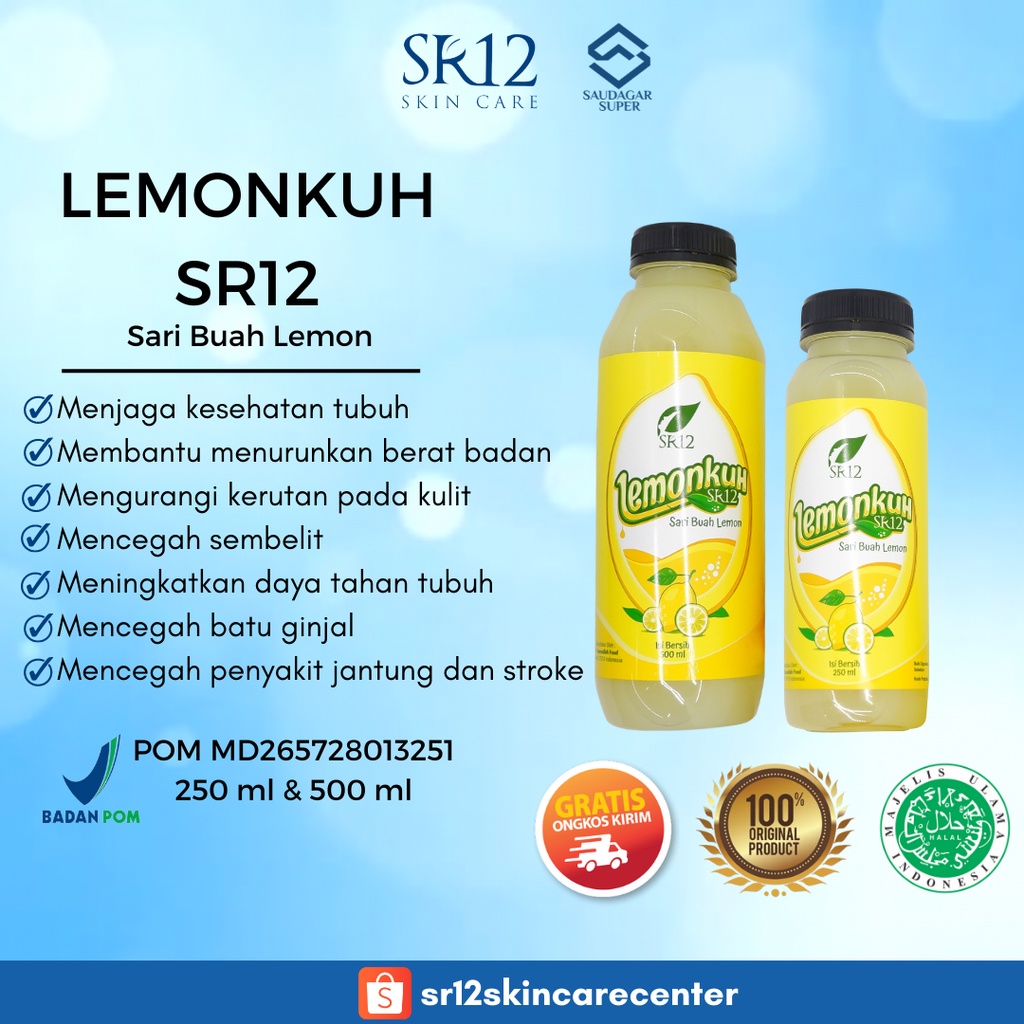Jual TERBARU !! LEMONKUH SR12 / MINUMAN SARI BUAH LEMON SEGAR ASLI ...