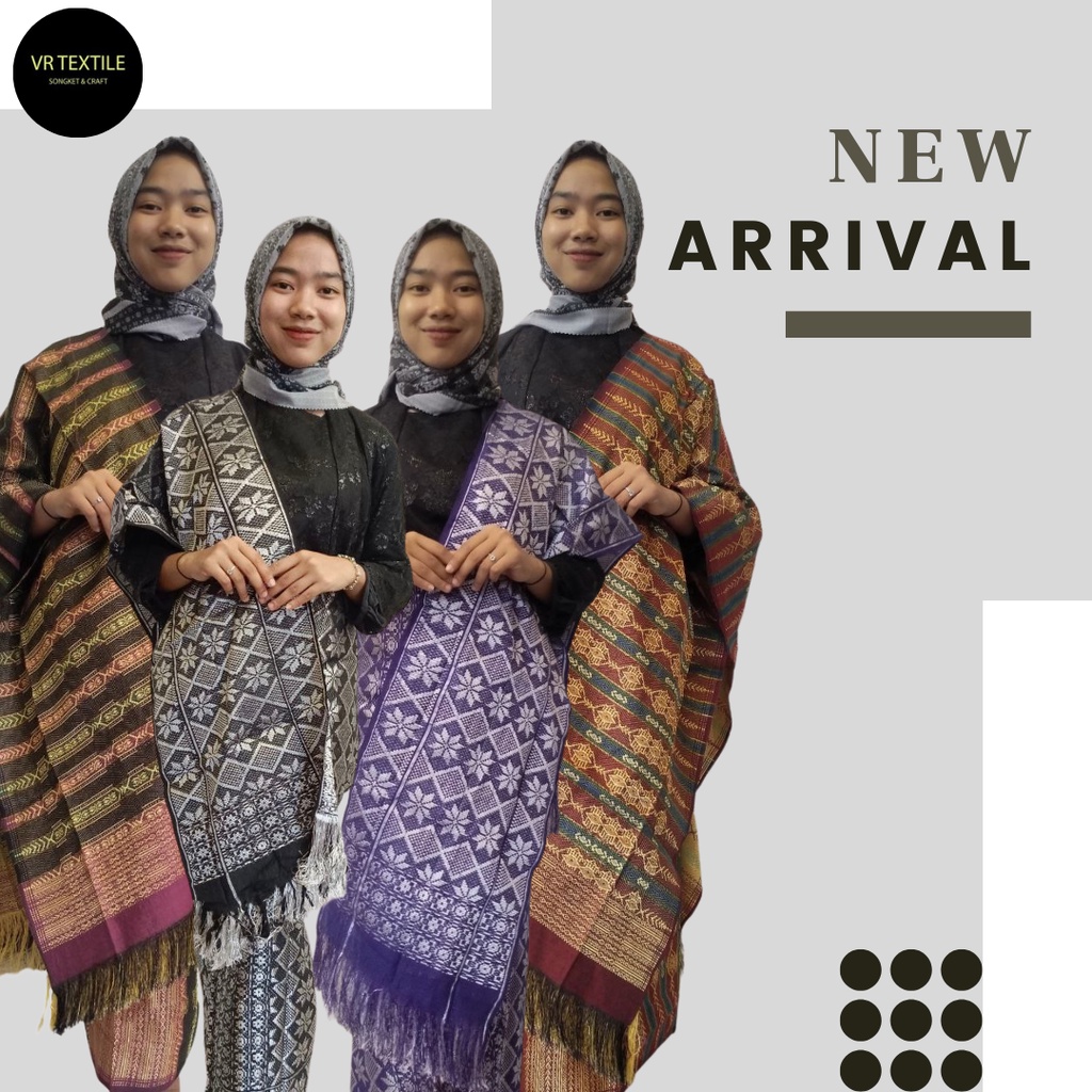 Jual Songket Elegant Berbagai Macam Motif dan Warna Khas Palembang ...