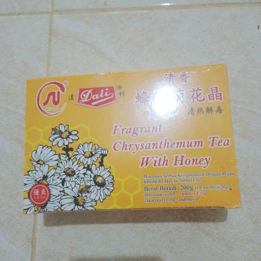 Jual SU Brand Chrysanthemum Tea With Honey - 1 box (10 sachet @20 gram ...