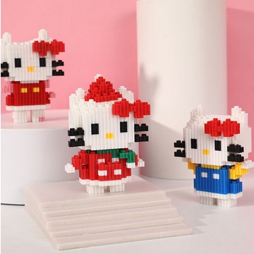 Jual Nano block mini hello kitty series building block mainan edukasi ...