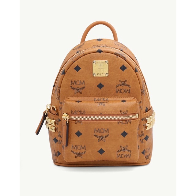 Jual MCM X-mini Bebeboo Backpack in Cognac | Shopee Indonesia