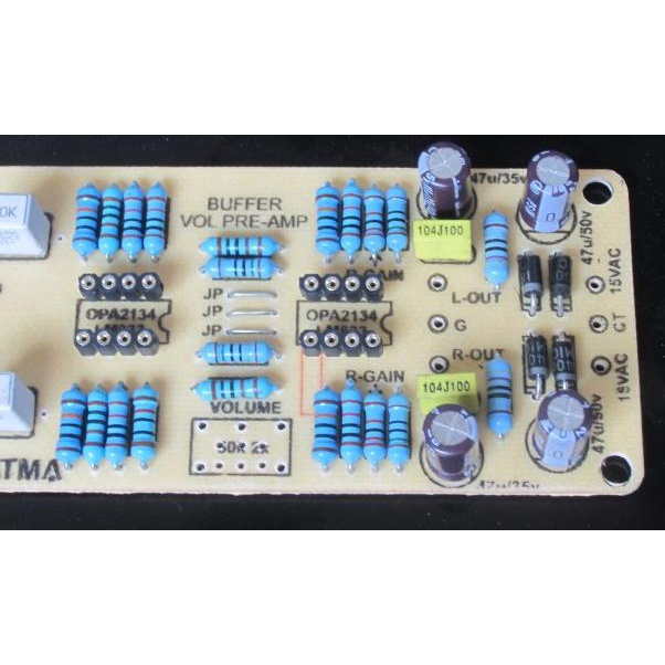 Jual 3in1 Pre-amp Buffer Volume Control utk DAC, Gainclone & Ampli ...