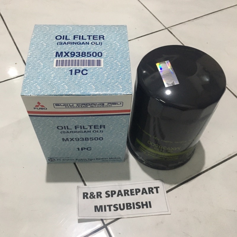 Jual Filter oli new canter Euro 4 original 100% Saringan Oli Mitsubishi ...