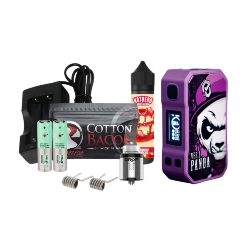 Jual PANDA VEE 2 VEE II BY DOVPO PAKET SIAP KEBUL KOMPLIT BISA COD ...